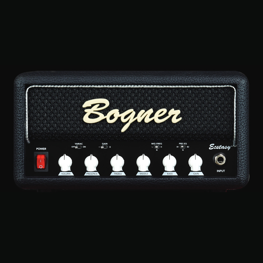 Bogner Ecstasy Mini Head Custom Color Black Tolex/Black Grill/Silver ...