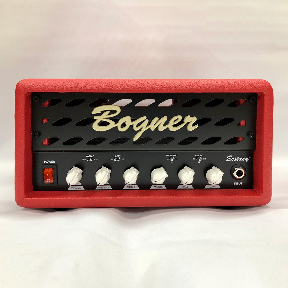 Bogner Ecstasy Mini Head Red Tolex/Metal Grill [White Knobs]｜ミュージックランドKEY