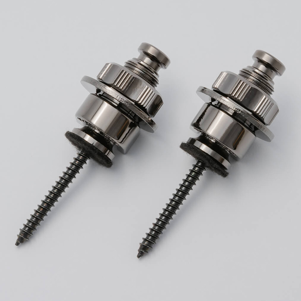 ESP STRAP LOCK ESL-01 Black Nickel｜ミュージックランドKEY