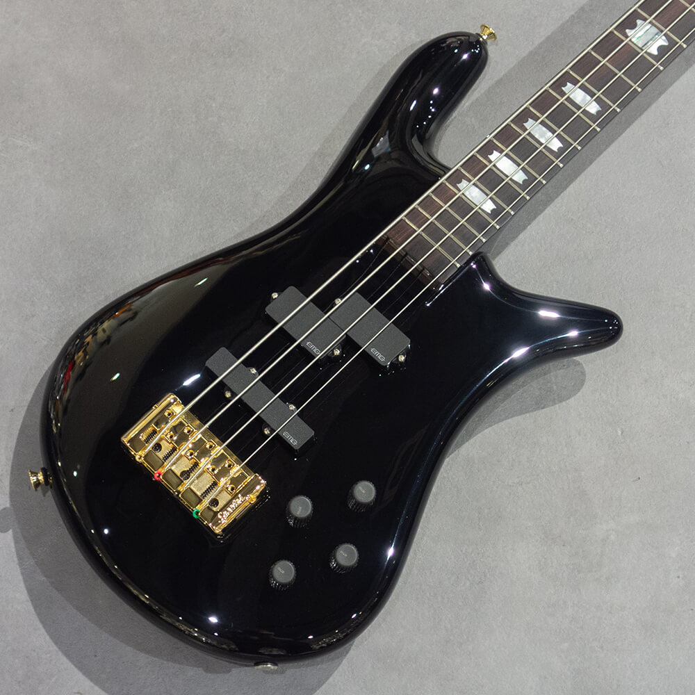 Spector Euro 4 Classic Gloss Solid Black｜ミュージックランドKEY