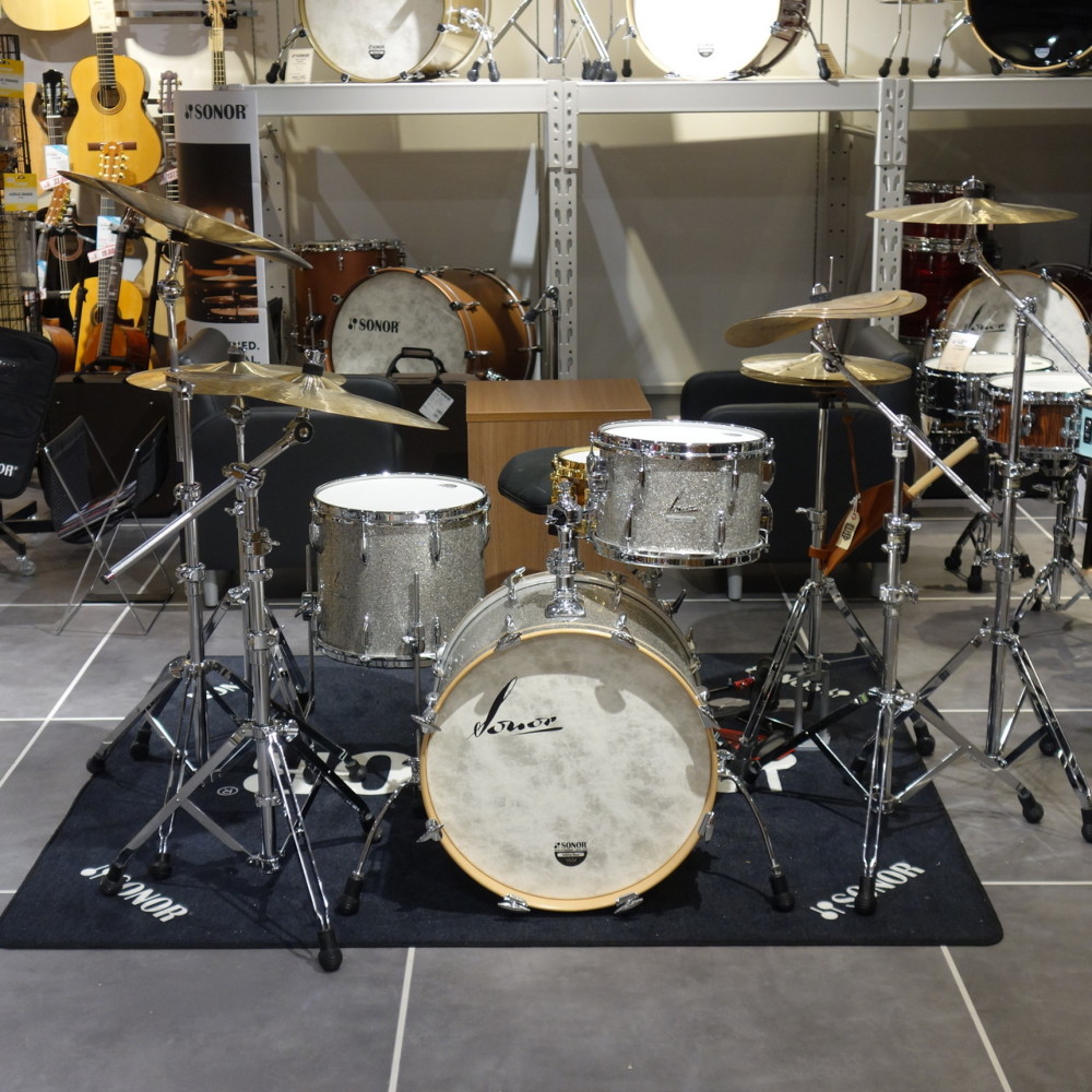 SONOR Vintage Series Drum Shell Pack VT-THREE20WM VSG ヴィンテージ・シルバー・グリッター ...