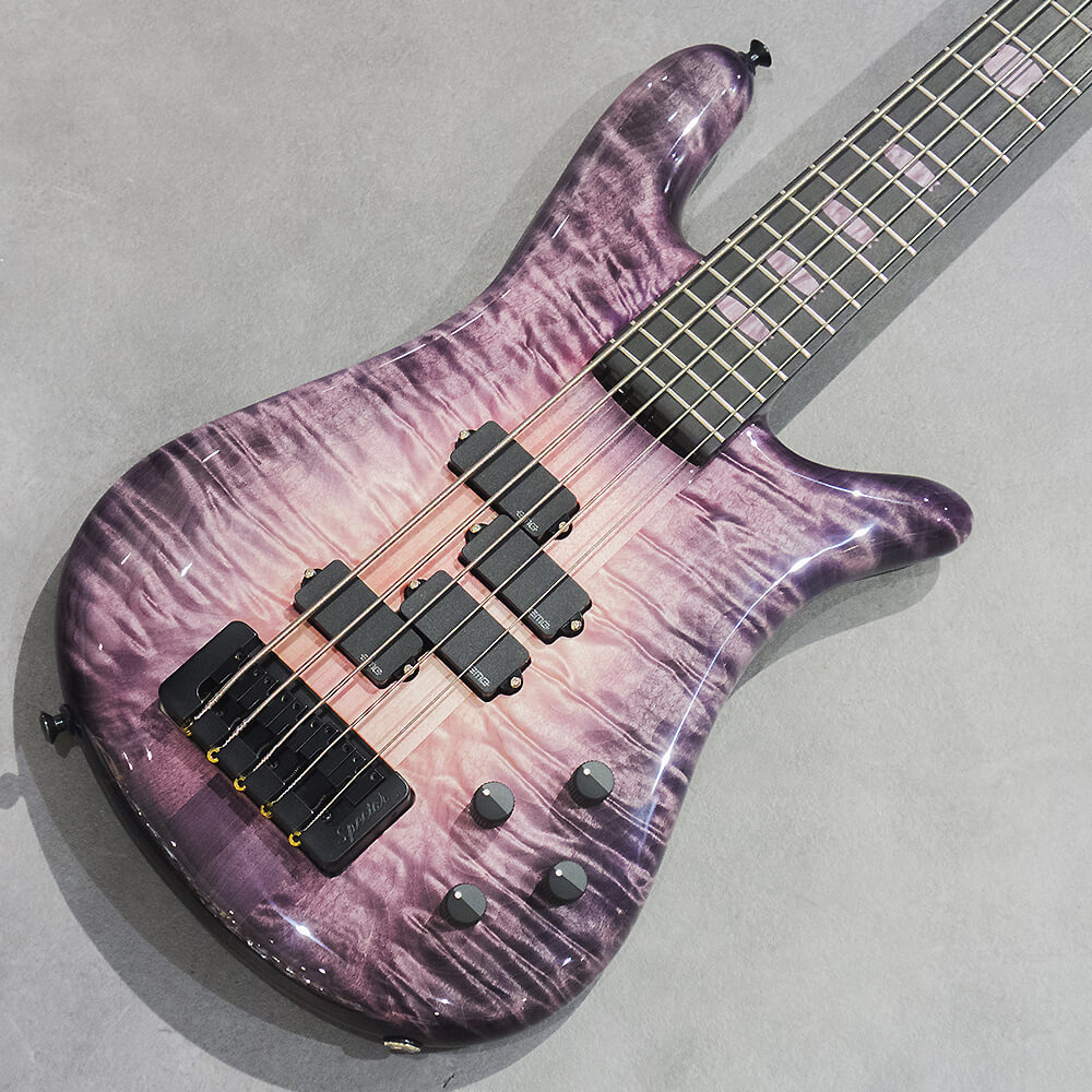 Spector USA Custom Shop NS-5 MGQ/SA M/EB EMG Pink Purple Burst High ...