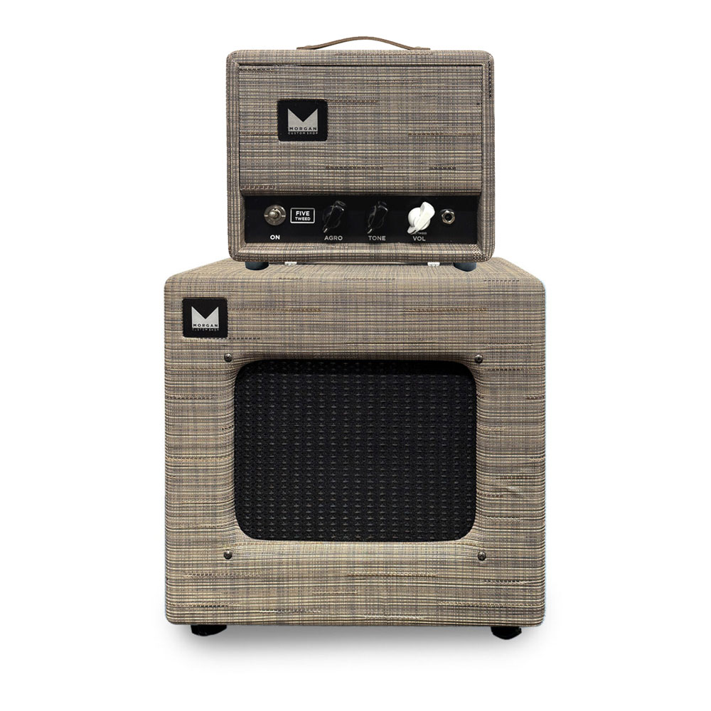 Morgan Amplification CUSTOM SHOP The FIVE HEAD + 1×10 Cab DRIFTWOOD ...
