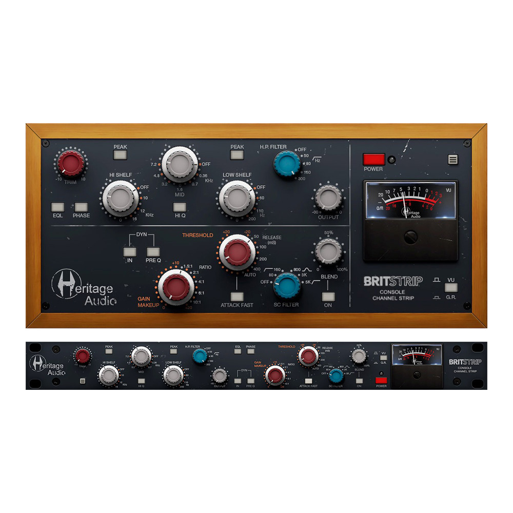 Heritage Audio BritStrip Console Channel Strip｜ミュージックランドKEY