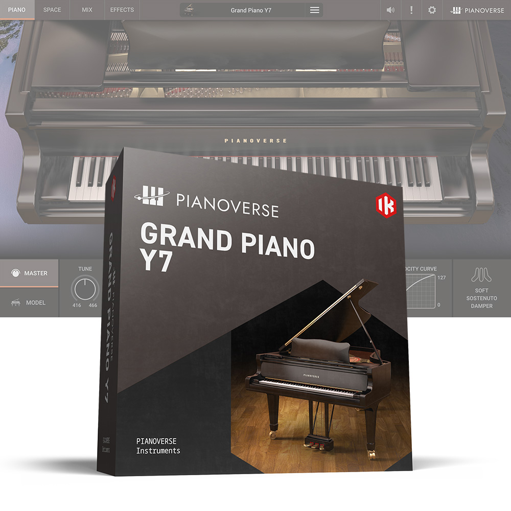 IK Multimedia Pianoverse Grand Piano Y7｜ミュージックランドKEY