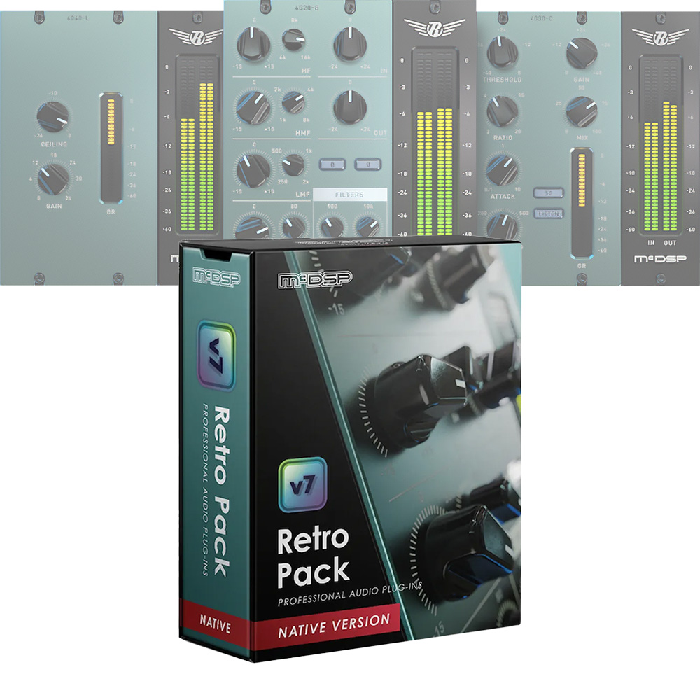 McDSP Retro Pack Native v7｜ミュージックランドKEY