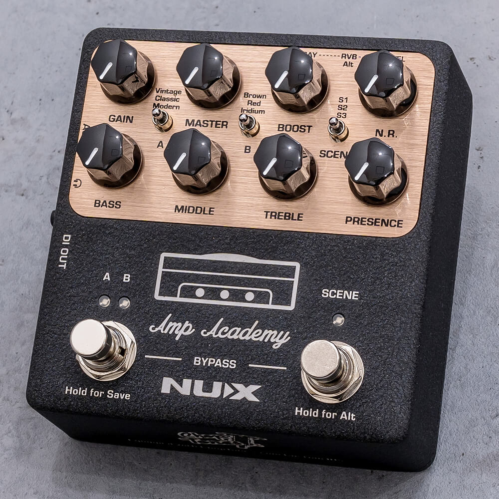 NUX Amp Academy [World-class Stompbox Amp Modeler]｜ミュージックランドKEY