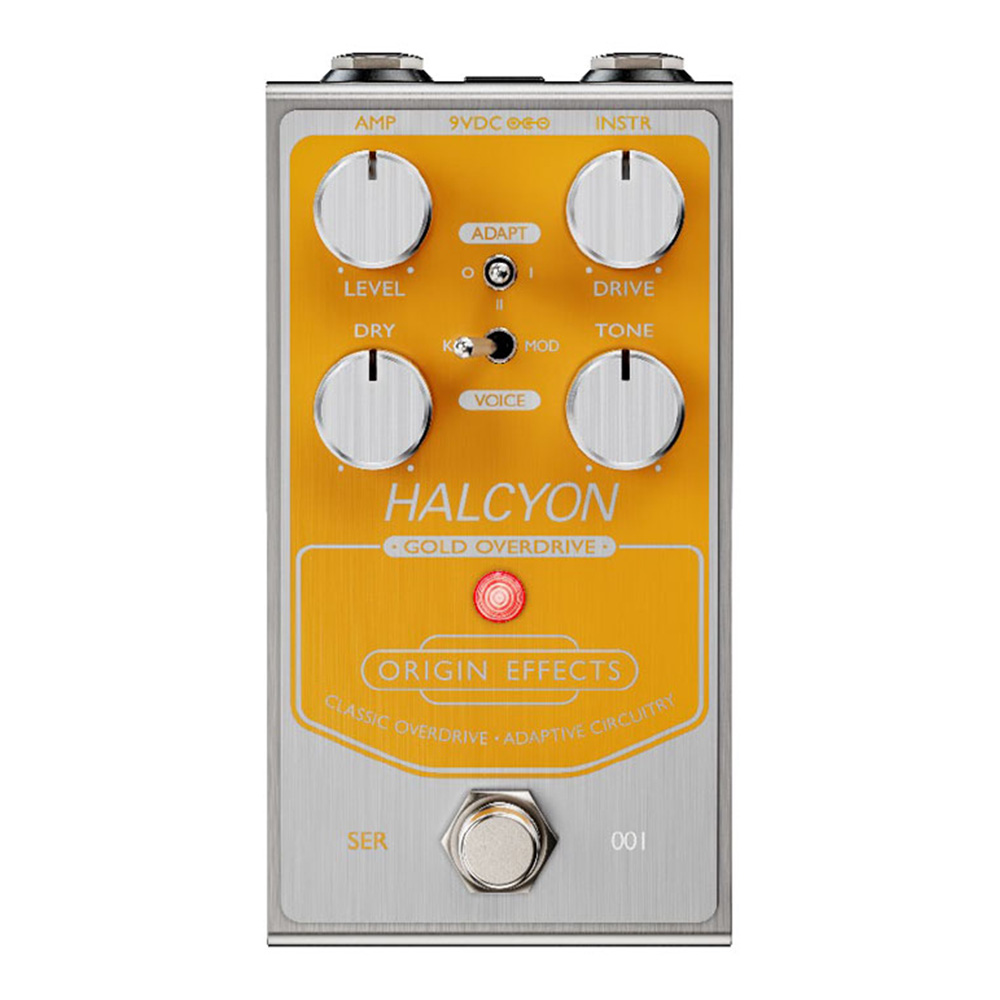ORIGIN EFFECTS Halcyon Gold Overdrive｜ミュージックランドKEY