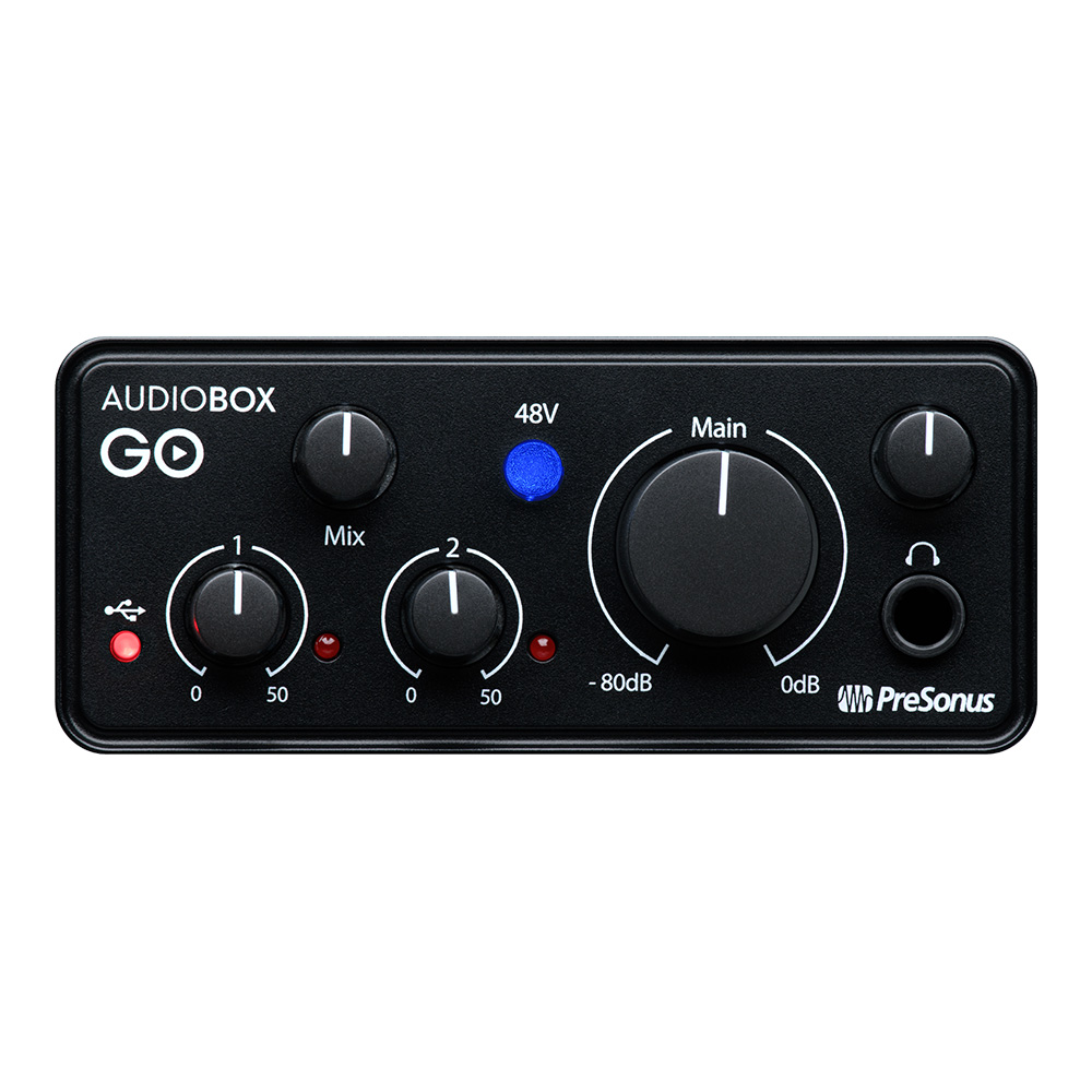 PreSonus AudioBox GO｜ミュージックランドKEY