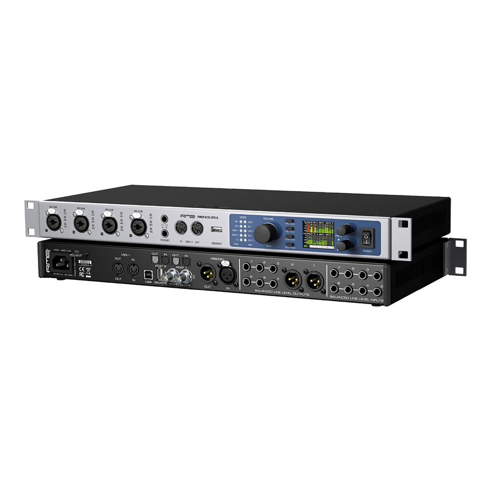 RME Fireface UFX II｜ミュージックランドKEY