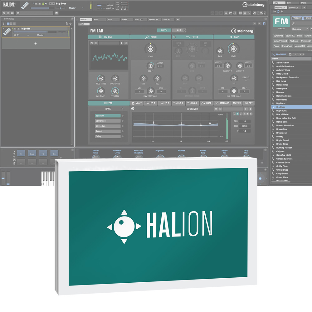Steinberg HALion 7（HALion /R）｜ミュージックランドKEY