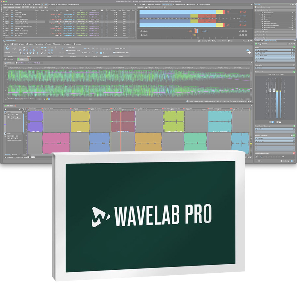 Steinberg WaveLab Pro 12 通常版（WaveLab/R）｜ミュージックランドKEY