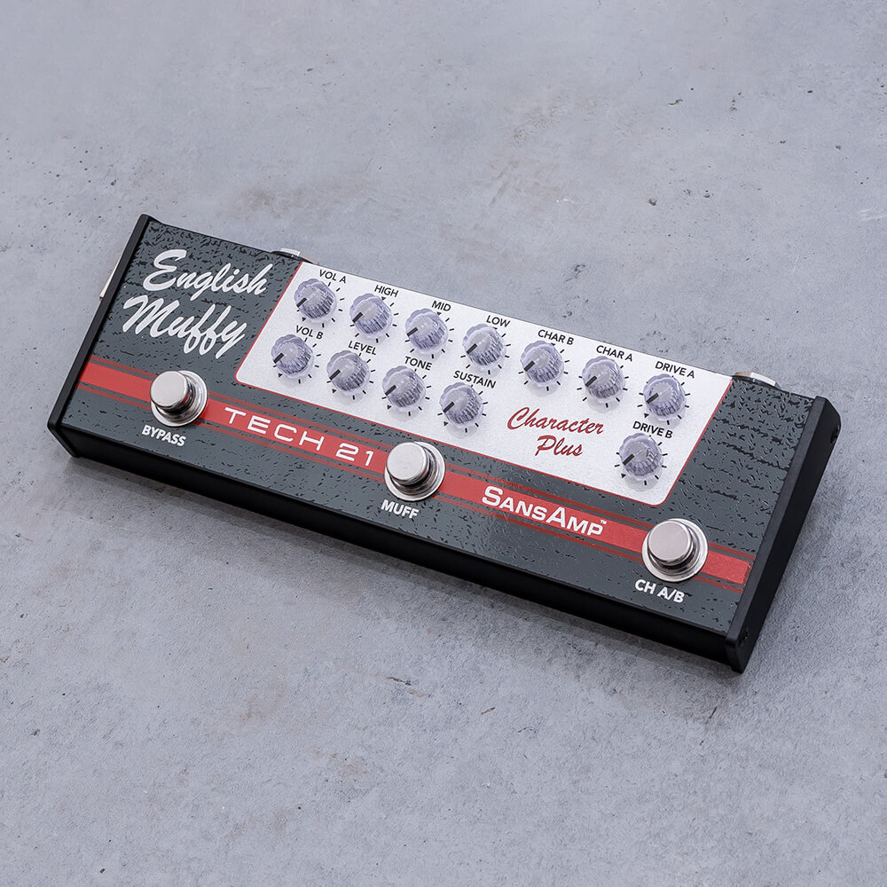 TECH 21 SansAmp Character Plus Series: English Muffy｜ミュージックランドKEY