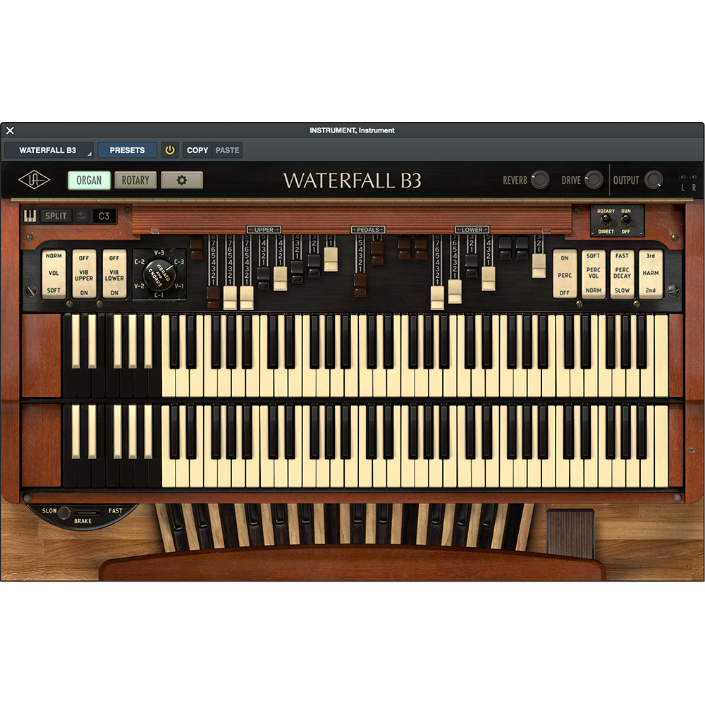 UNIVERSAL AUDIO Waterfall B3 Organ｜ミュージックランドKEY