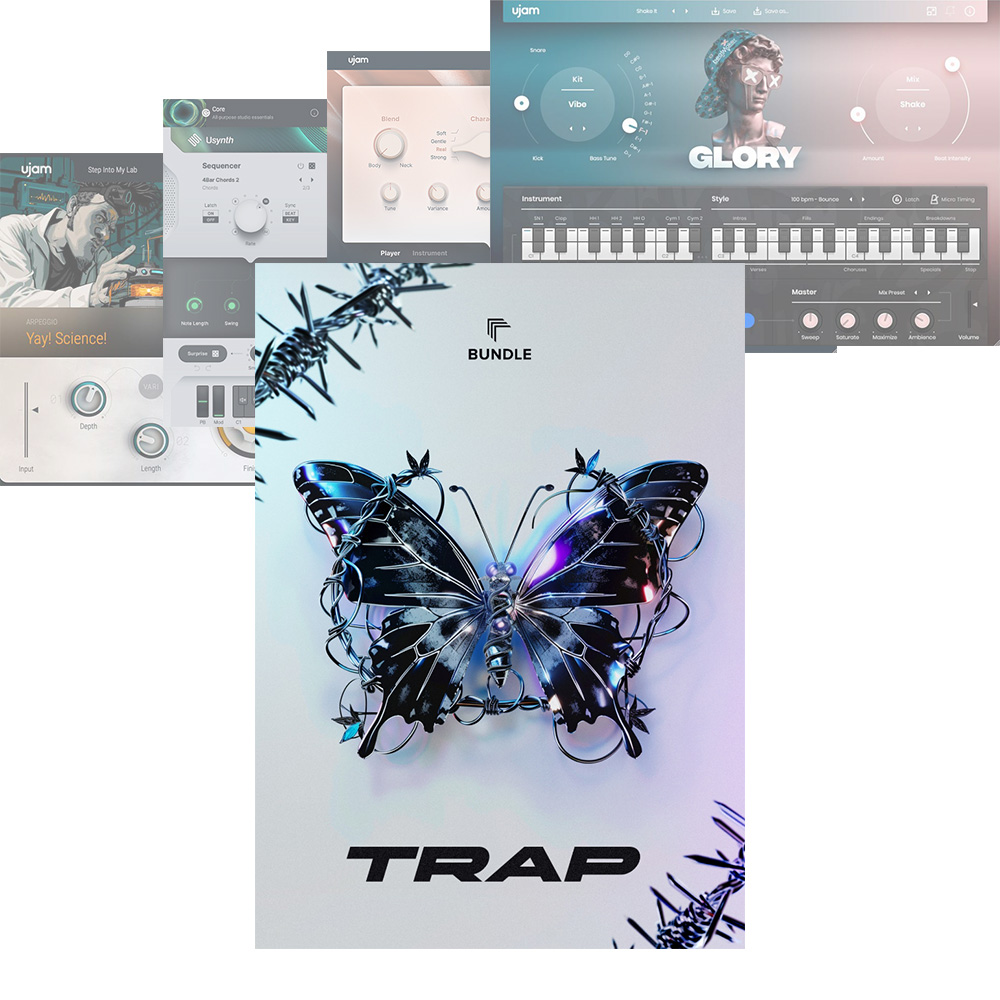 UJAM Trap Bundle (BM GLORY, VG SILK 2, Usynth CORE, Finisher FLUXX ...