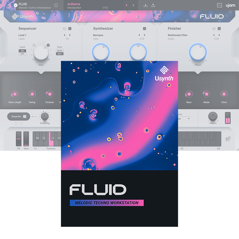 UJAM Usynth FLUID｜ミュージックランドKEY