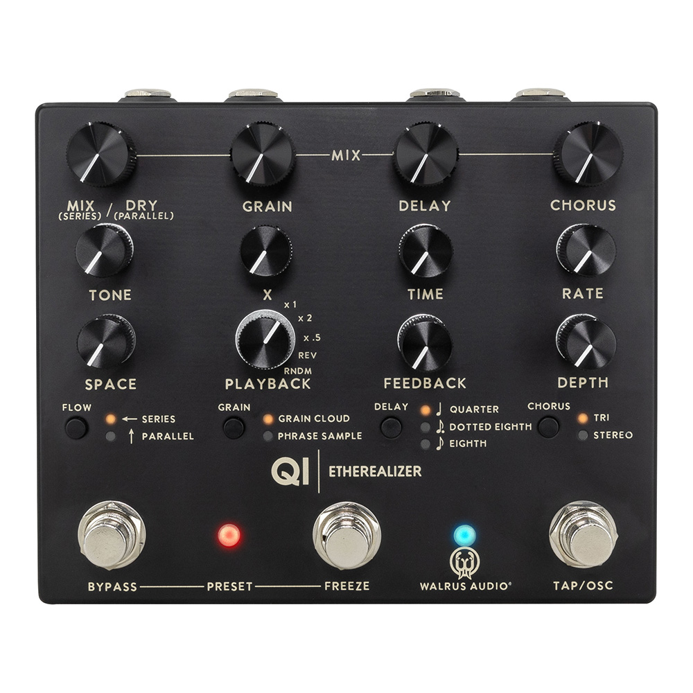 WALRUS AUDIO Qi Etherealizer Black [WAL-QIET #BK]｜ミュージックランドKEY